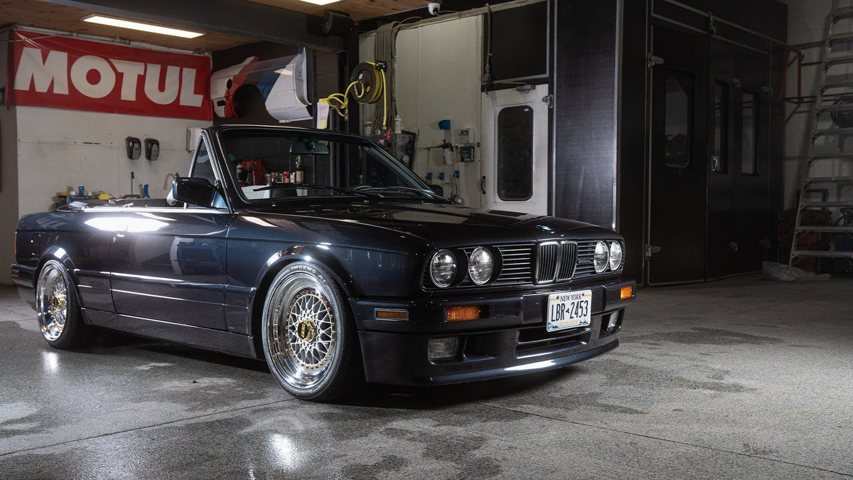 BMW E30 Cabrio Build – CAtuned Suspension & BBS RS Fitment | Delta Park ...